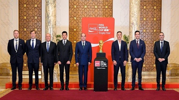 President El-Sisi Receives FIFA Delegation on Promotional